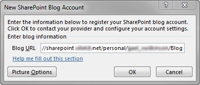 Creating a SharePoint Blog Through Word 2013 | SharePoint & CRM